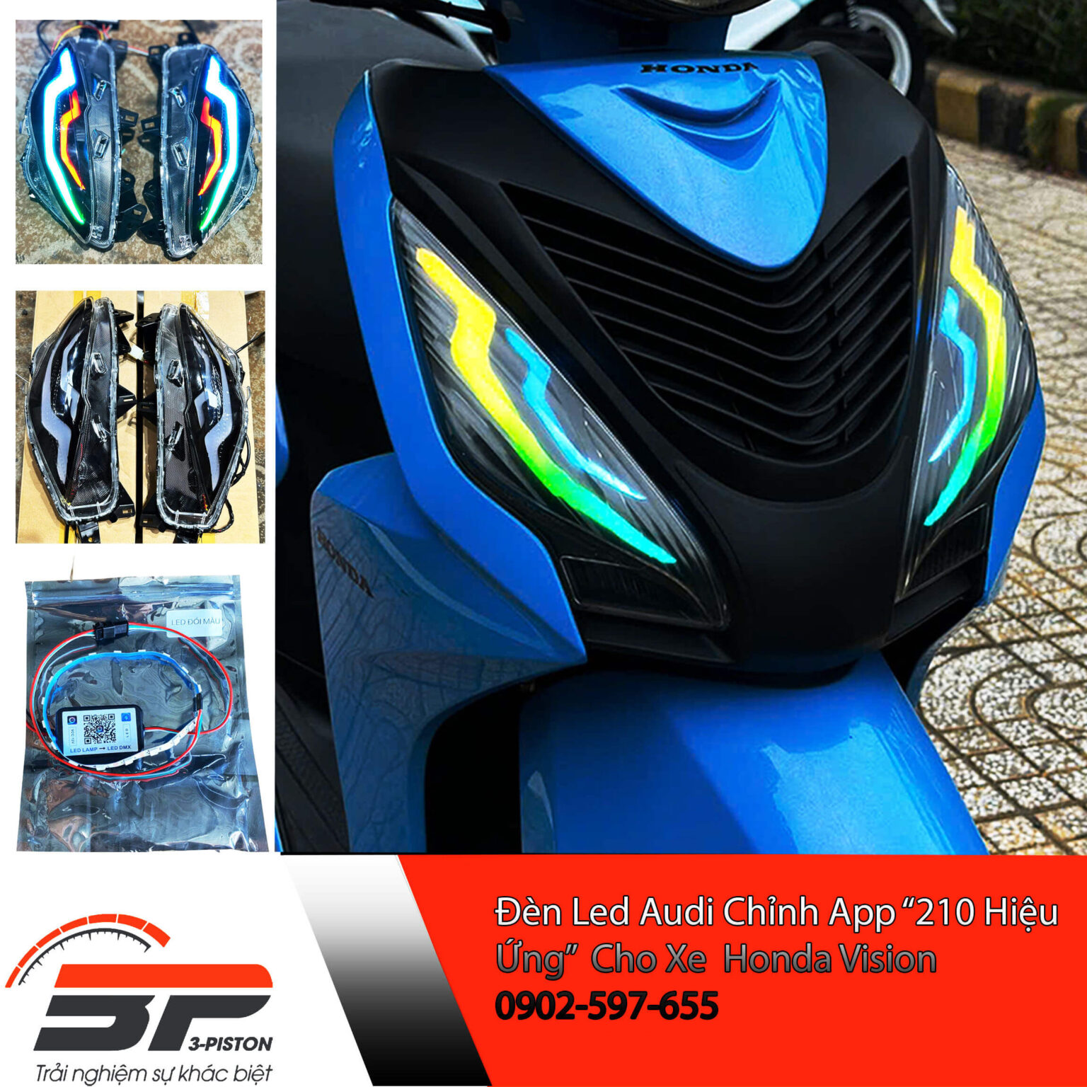 Đèn Led Audi cho Vision - Led A11, Led A11pro